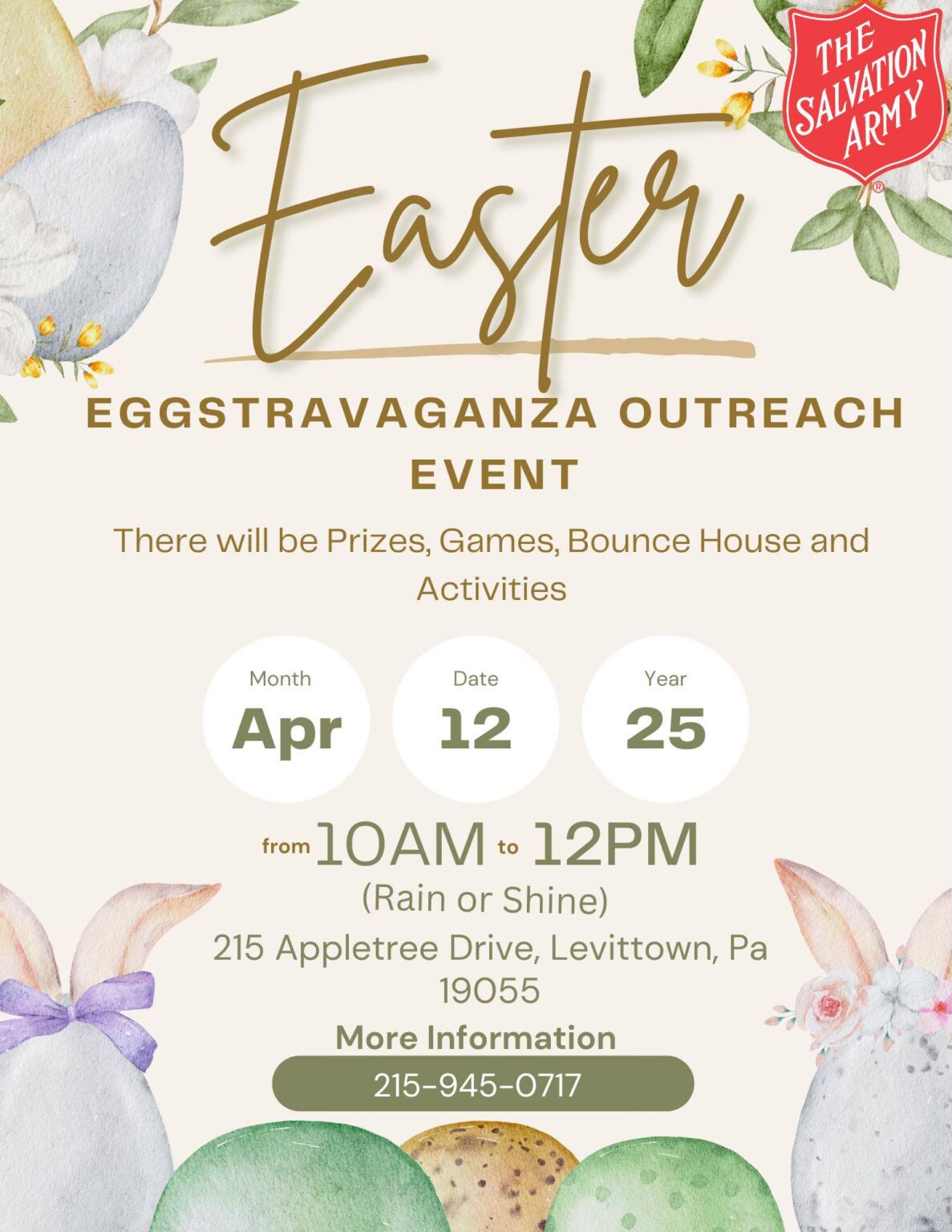 Levittown Salvation Army Easter Eggstravaganza Outreach Event - Bucks ...